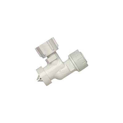 POLYPLUMB BENT SERVICE VALVE | 15MM X 1/2" | Plumb Parts