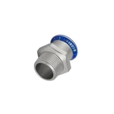 GEBERIT MAPRESS STAINLESS STEEL ADAPTOR MALE THREAD - Plumb Parts ...